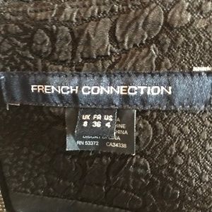 French Connection | Dresses | French Connection Lbd Wth Embossed Fabric ...